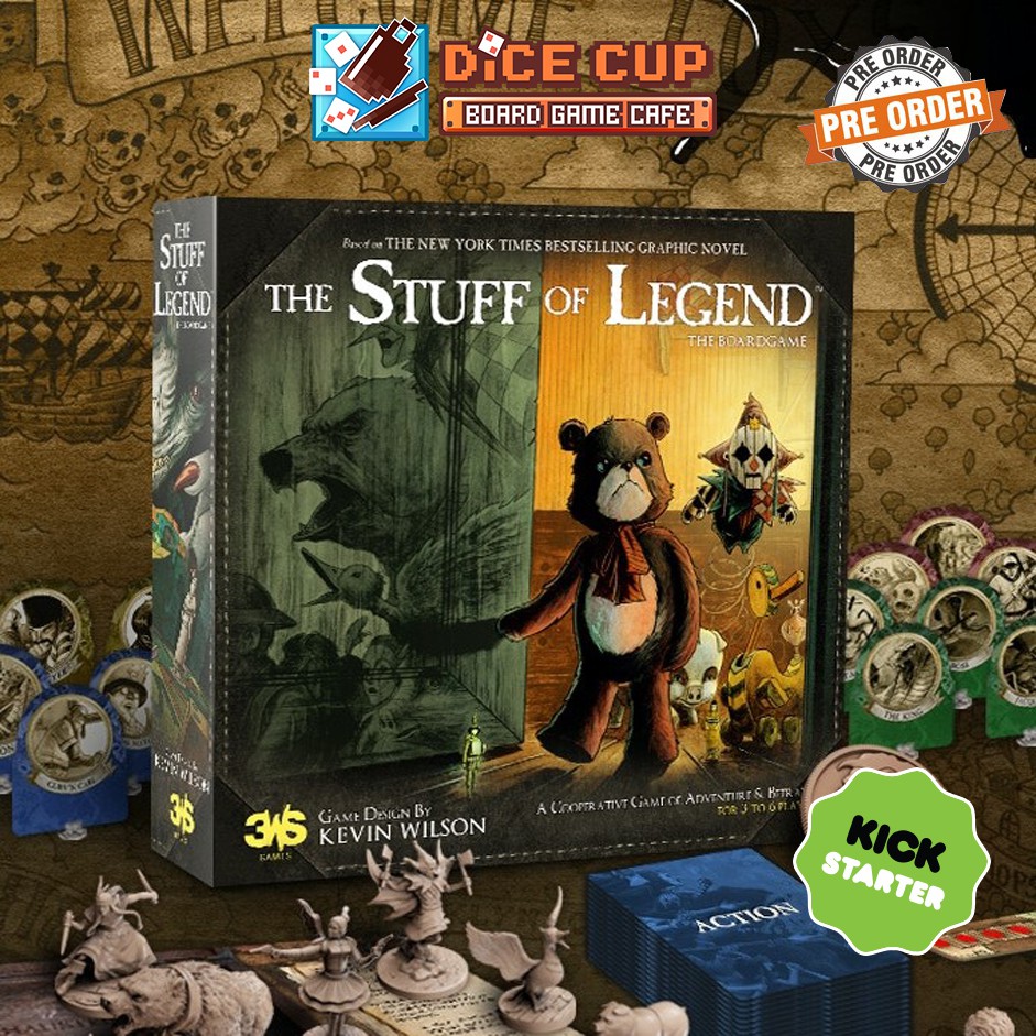 [ของแท้] The Stuff of Legend (The Boardgame) Boogeyman Edition Board ...