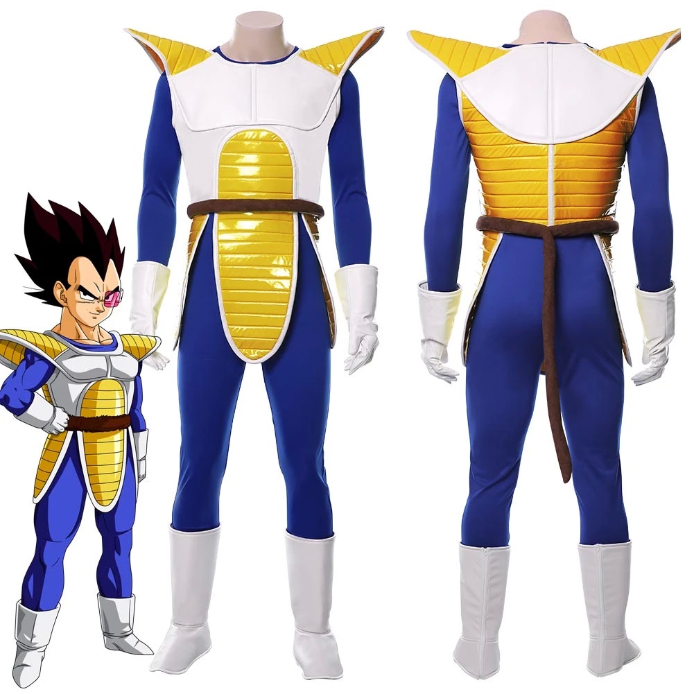 ชุดเบจิต้า Cosplay Z Vegeta Costume Suit Uniform Halloween Carnival ...