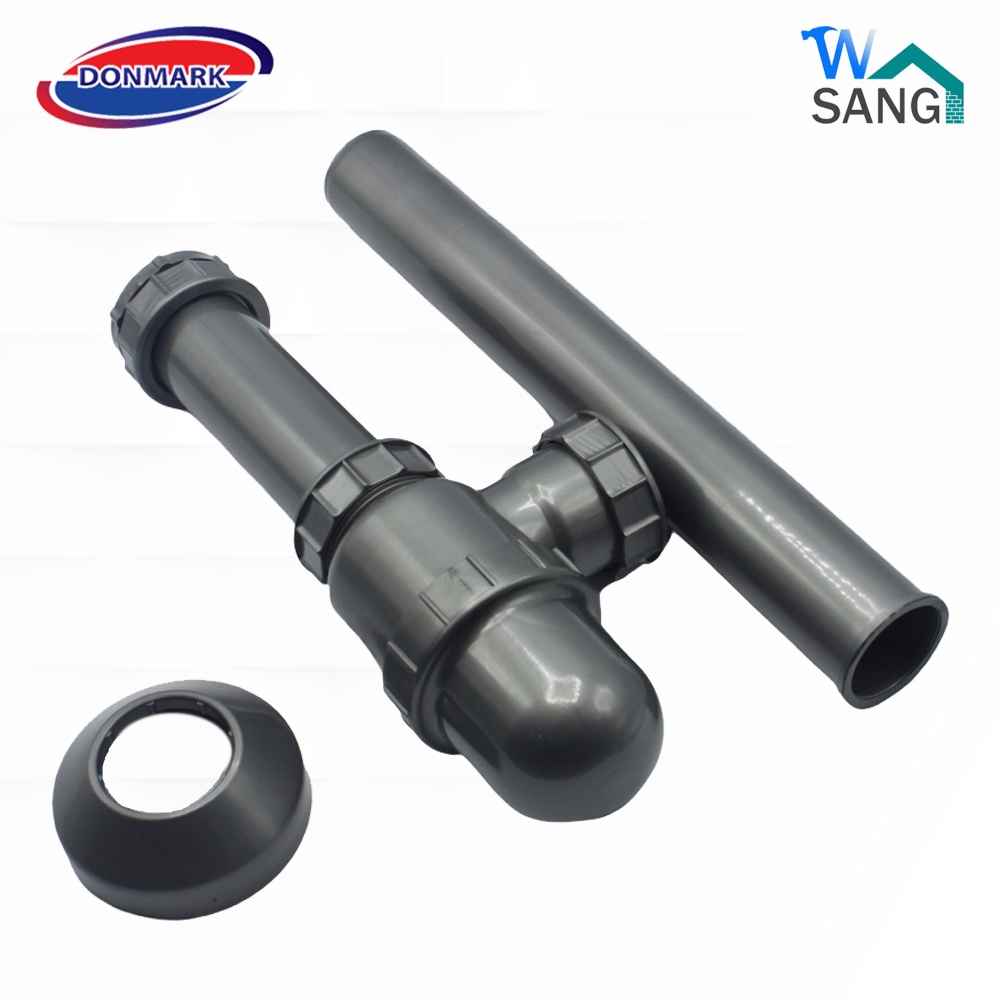 ท่อน้ำทิ้งกระปุก DONMARK รุ่นD06-12 ใช้ได้ทั้งอ่างล้างหน้า อ่างซิงค์ล้างจาน รับประกัน1ปี @wsang ...