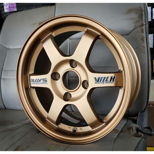 4วง / Te37 ขอบ15 4/114 งาน Auto option | Shopee Thailand