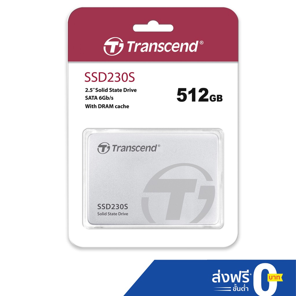 Transcend SSD230S 512GB SATA III รับประกัน 5 ปี หรือ**รับประกันไม่เกิน ...