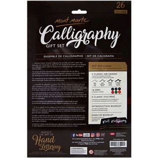 Mont Mart ชุดเขียน Calligraphy 26 ชิ้น | Shopee Thailand