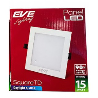 EVE โคมไฟดาวไลท์แอลอีดีฝงฝ้า รุ่น Panel Slim แบบกลม แบบเหลี่ยม ...