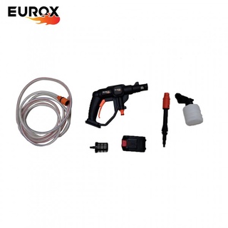 EUROX เครื่องฉีดน้ำไร้สาย รุ่น EUROX 21V 1B 40-60BAR เครื่องฉีดน้ำแรงดันแบตเตอรี่ สะดวก สบาย ใช้ ...