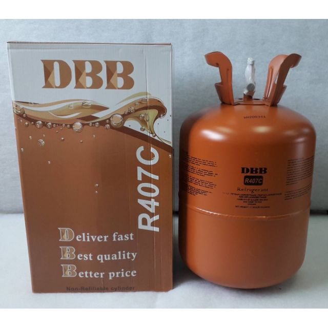 น้ำยา R407C ยี่ห้อ DBB ขนาดบรรจุ 11.3 กิโลกรัม | Shopee Thailand