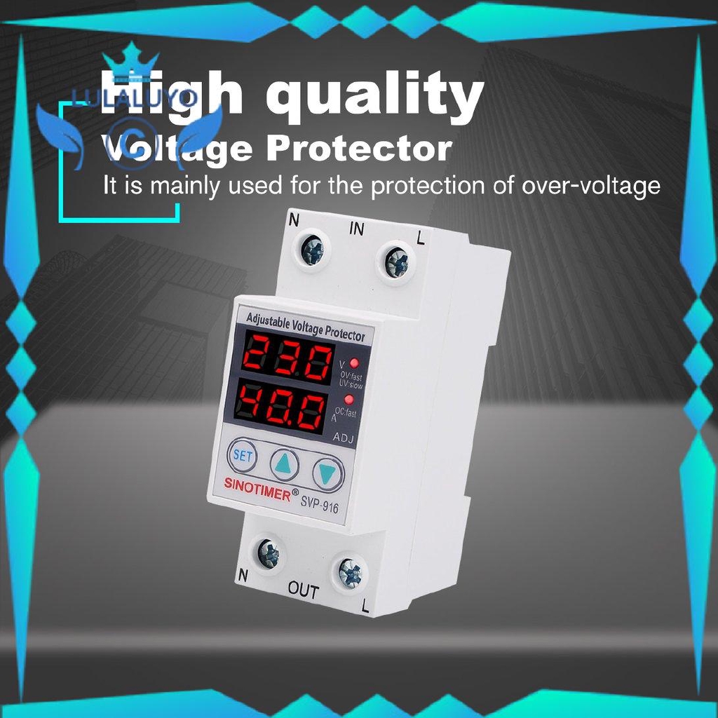 mc sinotimer svp - 916 230 v 40a/63 a อุปกรณ์ป้องกันแรงดันไฟฟ้า | Shopee Thailand