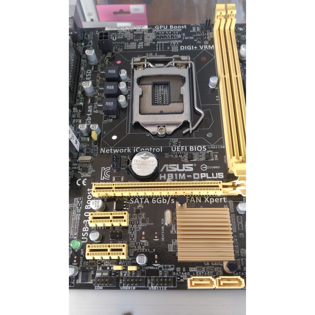 MAINBOARD ASUS H81M-D PLUS | Shopee Thailand