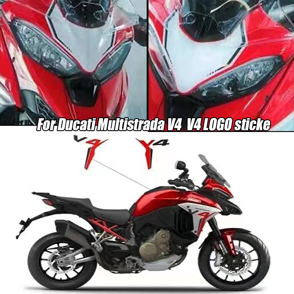 New 3D Stiker For Ducati Multistrada V4 Side sticker Fuel tank sticker ...