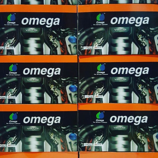 Omega 909 Super Oil Additive หัวเชื้อโอเมก้า 909 1 กล่อง (12 หลอด ...