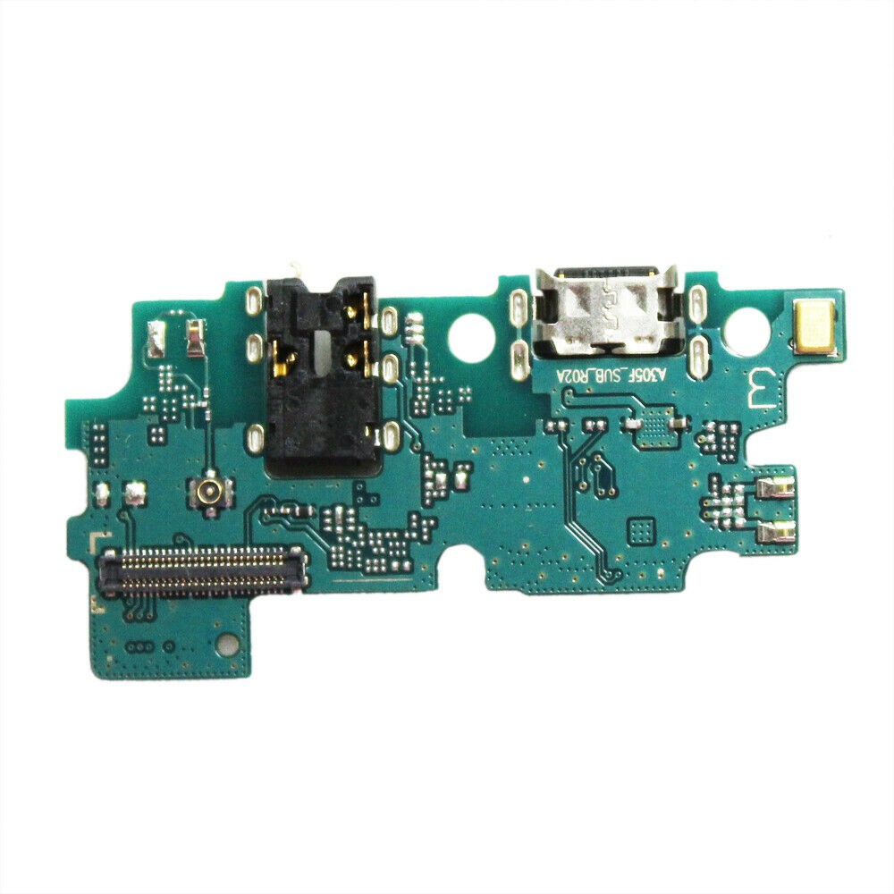 บอร์ด PCB พอร์ตชาร์จ USB ไมโครโฟน สายเคเบิลอ่อน แฮนด์ฟรี สําหรับ Samsung A30 2019 A305 SM-A305F ...