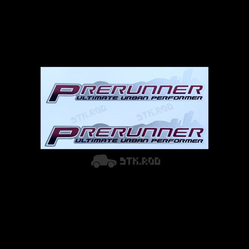 สติ๊กเกอร์ ติดข้างกระบะ PRERUNNER ของ วีโก้ รุ่นสมาร์ท ปี 2008 ขายเป็น ...