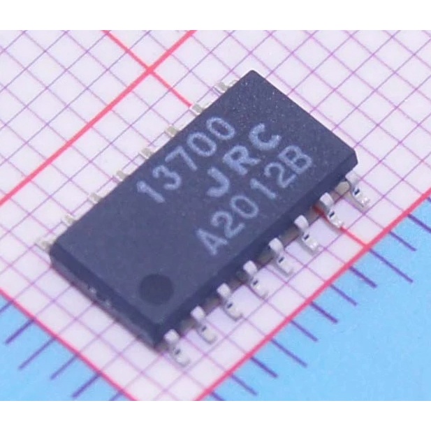 5pcs NJM13700M JRC13700M การพิมพ์หน้าจอ 13700 NJM13700 SOP16 Dual current เครื่องขยายเสียง ...