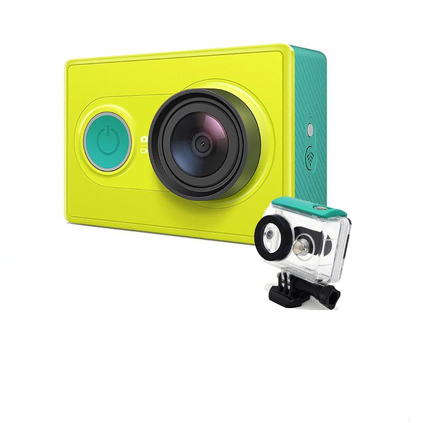 Action Camera ( Green ) + Waterproof Case ( สีเขียว ) | Shopee Thailand