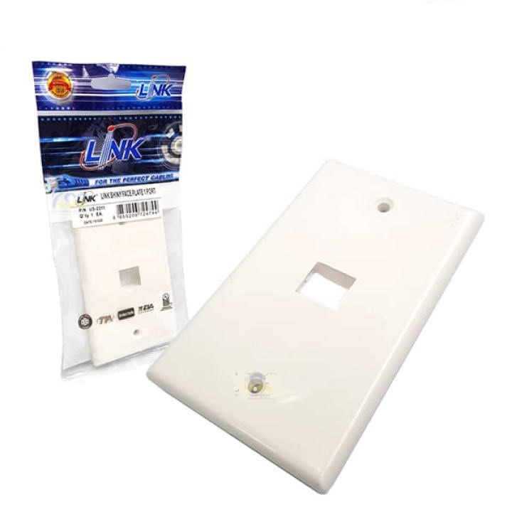 Face Plate หน้ากาก 1 ช่อง LINK (US-2311) | Shopee Thailand