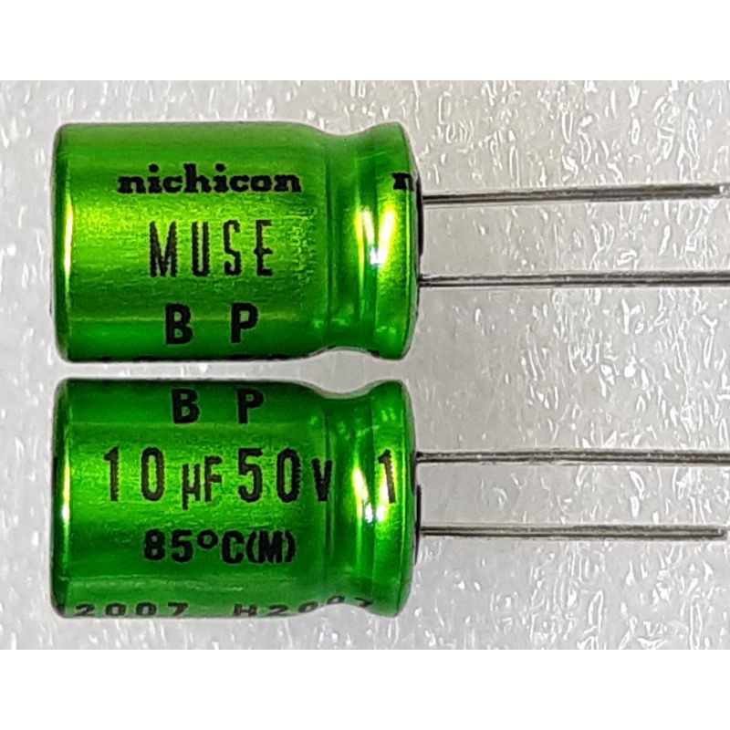Nichicon MUSE ES BP 10uf 50v Bipolar Capacitor bipolar bp คาปาซิเตอร์ ...