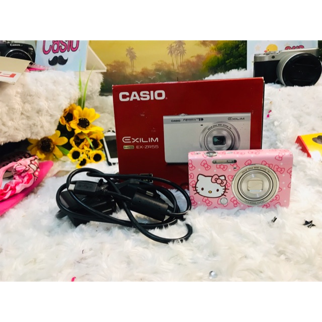 Casio zr55 สีขาว สวย ครบกล่อง | Shopee Thailand
