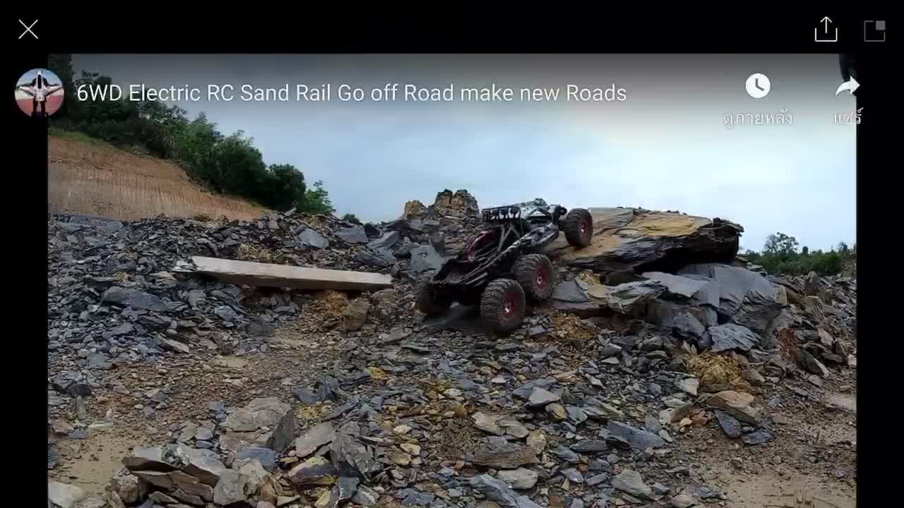 รถบังคับวิทยุ6X6WD EAGLE-DESERT-6 1/12 ความเร็ว 50 กิโลเมตรต่อชั่วโมง ...