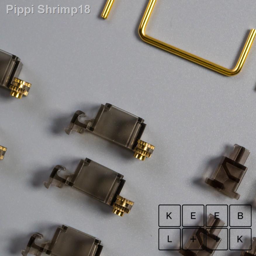 Durock Stabilizer V.2 ดำใส / ขาวใส stab ชุด 4*2u,6.25u/7u*1 ขนาด 60% ...