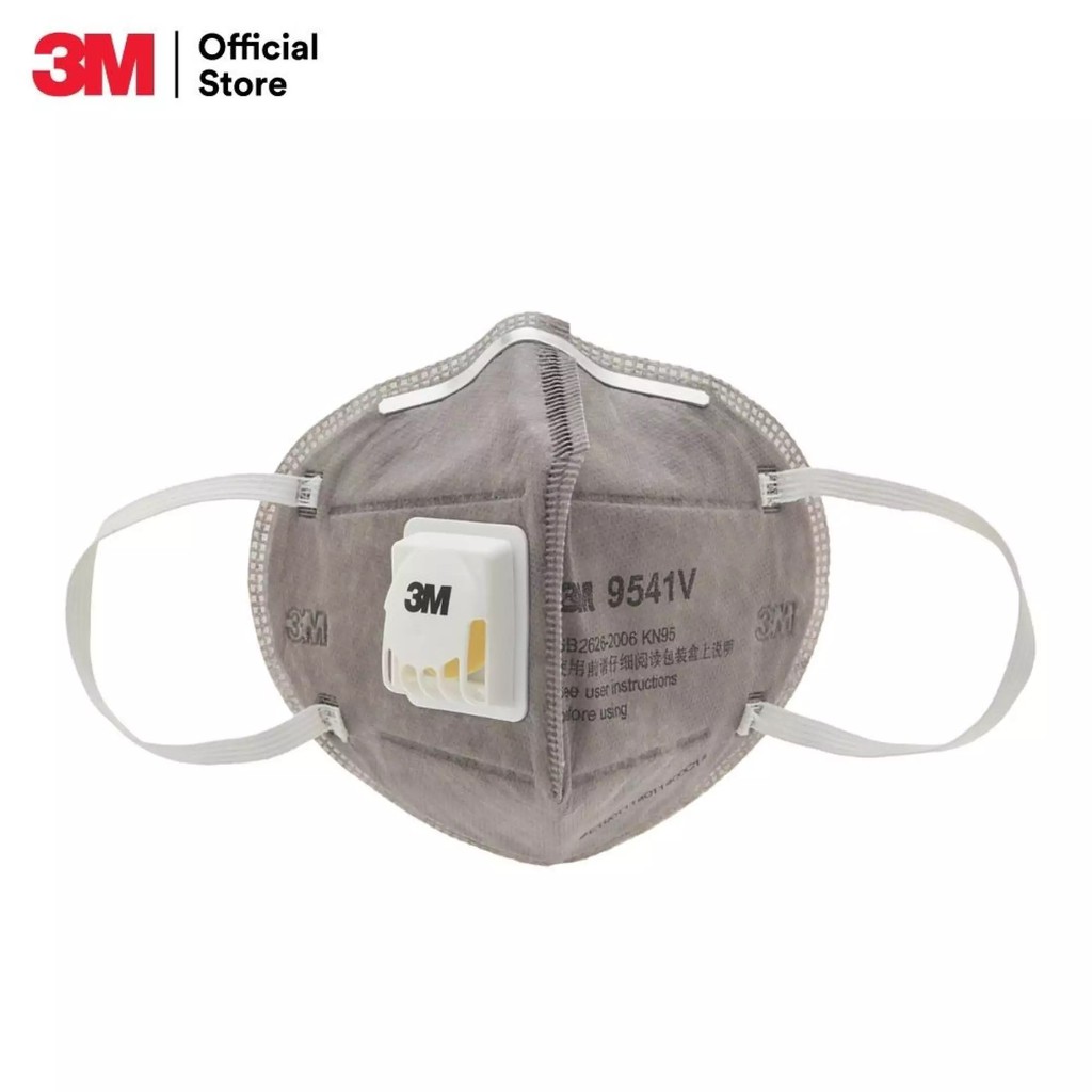 3M หน้ากาก 9541Vป้องกันฝุ่น9542V มีวาล์วหายใจN95ถ่านกัมมันต์kn95สีป้องกันฟอร์มาลดีไฮด์(ราคาต่อ ...