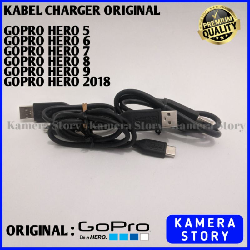 สายดาต้า USB CHARGING GOPRO HERO 9 8 7 6 5 2018 GOPRO FUSION | Shopee ...