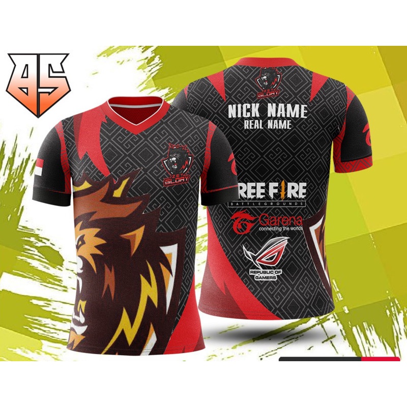 เสื้อกีฬาแขนสั้น ลายทีมชาติฟุตบอล Jersey baju Gaming FF ML Evas PUBG ... เสื้อกีฬาแขนสั้น ลายทีมชาติฟุตบอล Jersey baju Gaming FF ML Evas PUBG ...