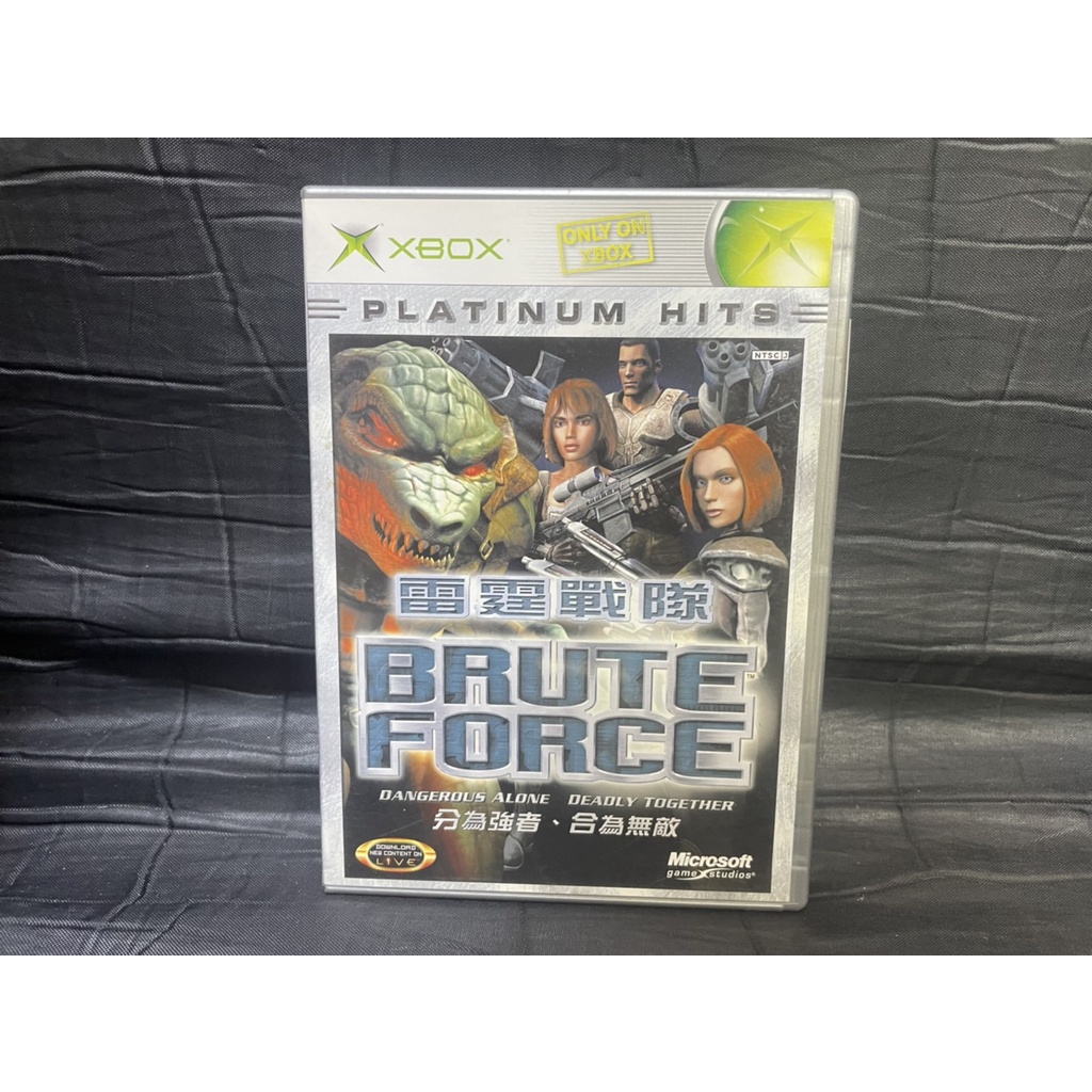 แผ่นเกมส์ XBOX Original Game : Brute Force : XBOX Original NTSC J ...
