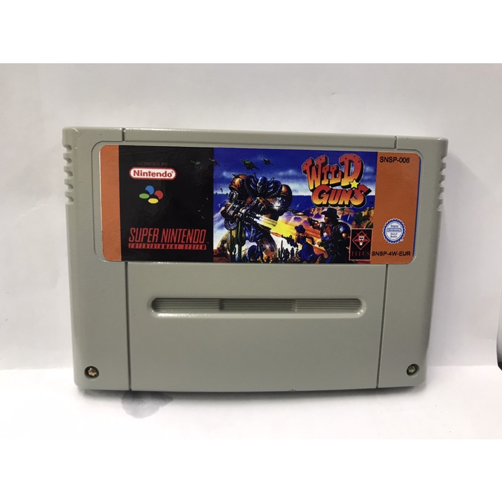ตลับ SFC Wild Guns (ตลับ Repro) Super famicom | Shopee Thailand