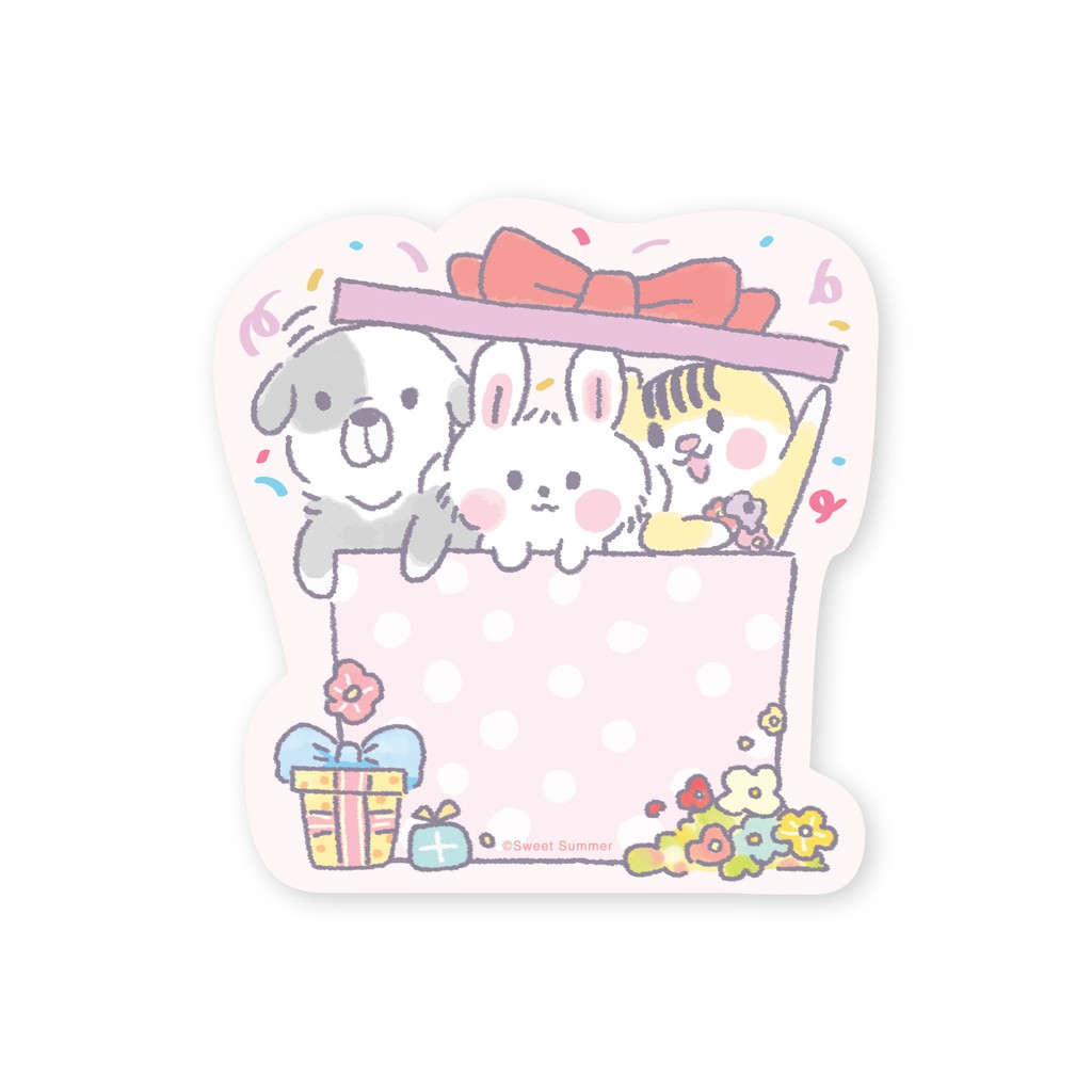สวีทซัมเมอร์ : กระดาษอวยพร : ชุดที่ 1 : ลาย Little Amiko / Cat Company ...