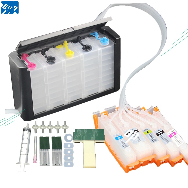 PGI750 Luxury ink system CISS for canon MX727 MX927 IP7270 MG5470 ...