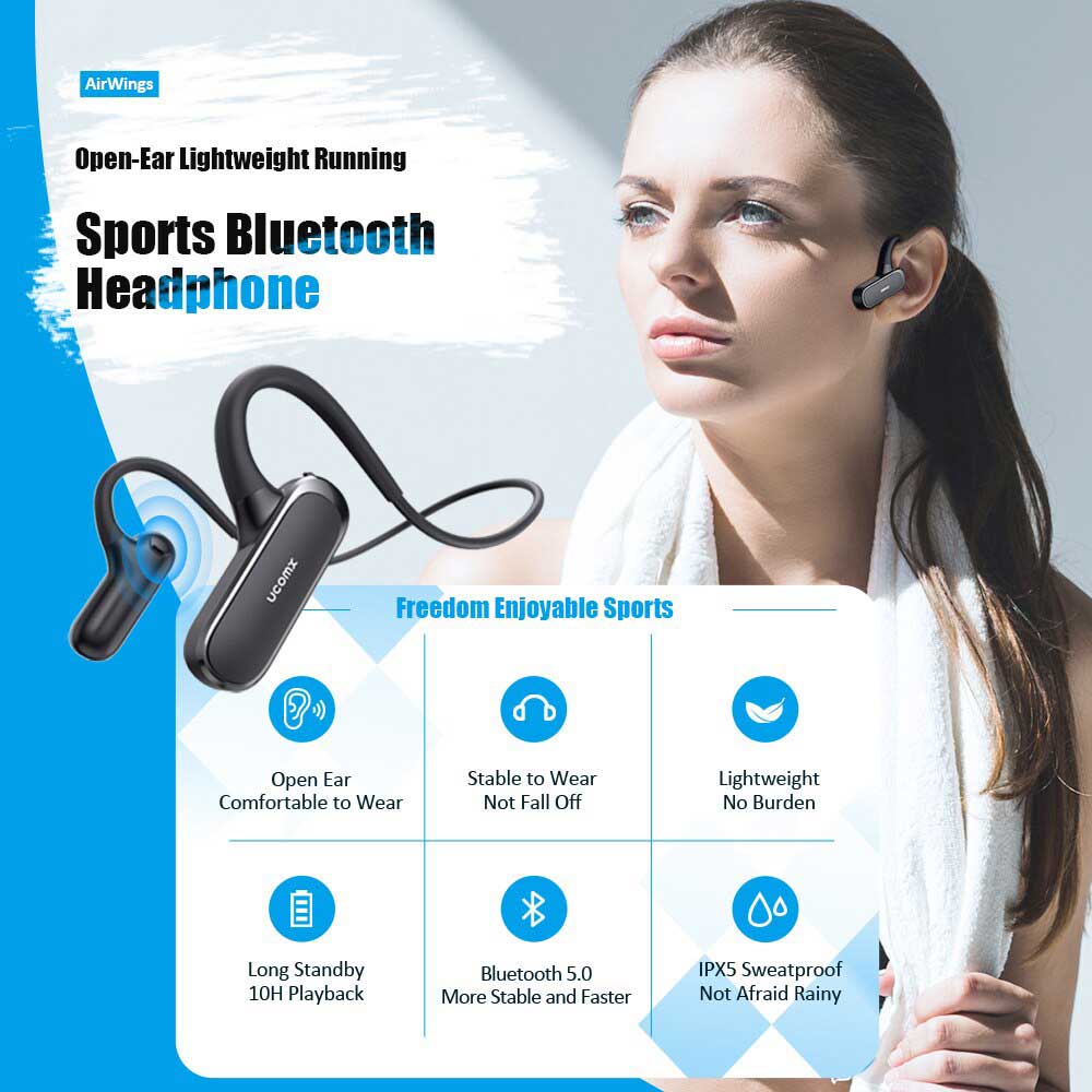 ☍⊕Dacom Ucomx Airwings (G56) หูฟัง Bluetooth สำหรับเล่นกีฬา (รับประกันศูนย์ไทย 6 เดือน) : Avarin ...