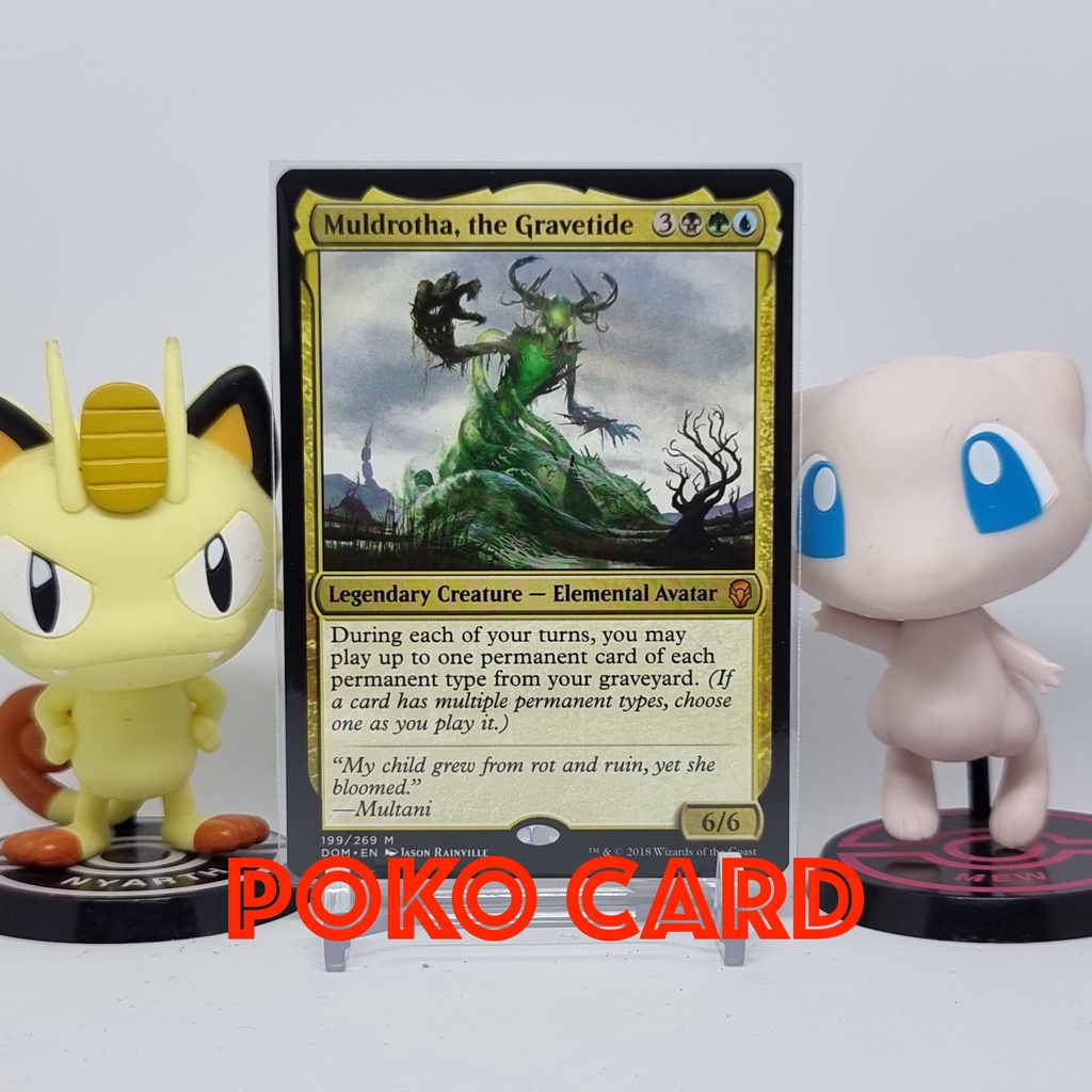 Muldrotha, the Gravetide การ์ด Magic The Gathering ของแท้ จากชุด ...