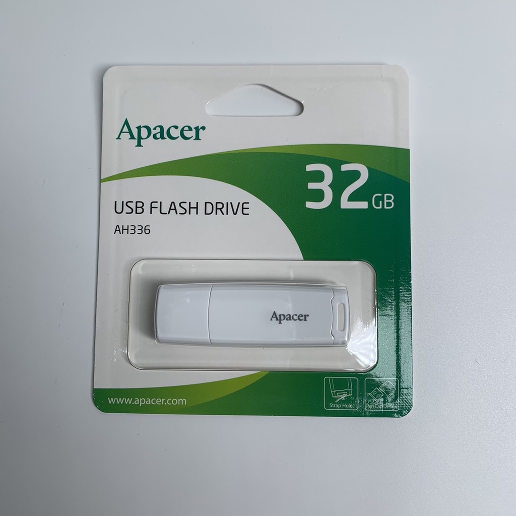 แฟลชไดร์ฟ Apacer USB FLASH DRIVE AH336 ที่เก็บข้อมูล 32GB ของแท้ 100% ...