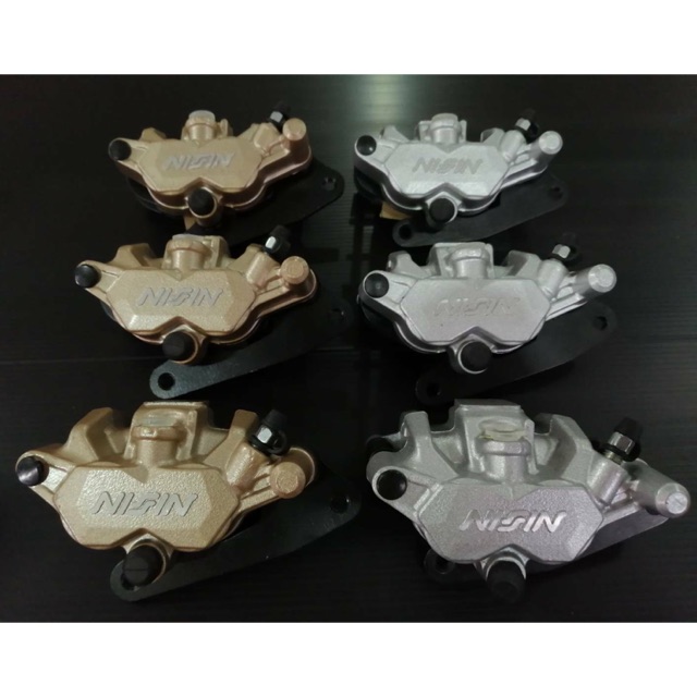 ปั้มล่าง นิชชิน โลโก้แบริ่ง เกรด A W 125 งานสวยรับประกัน สีทอง สีเงิน ...