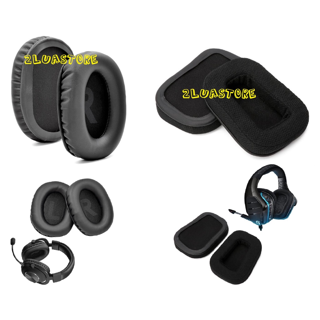 เบาะรองหูฟังสําหรับ Logitech G733, G633, G633s, G933, G935, ที่ครอบหู ...