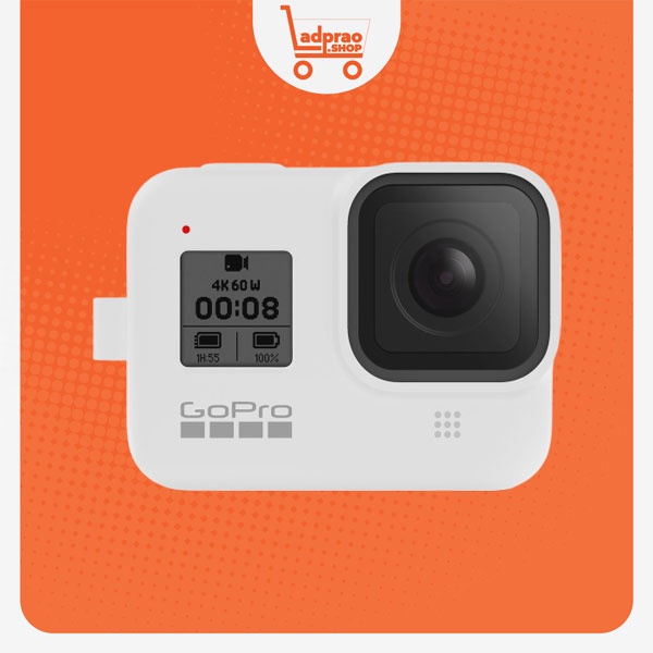 เคส Gopro Sleeve+Landyard For HERO8 (White) | Shopee Thailand