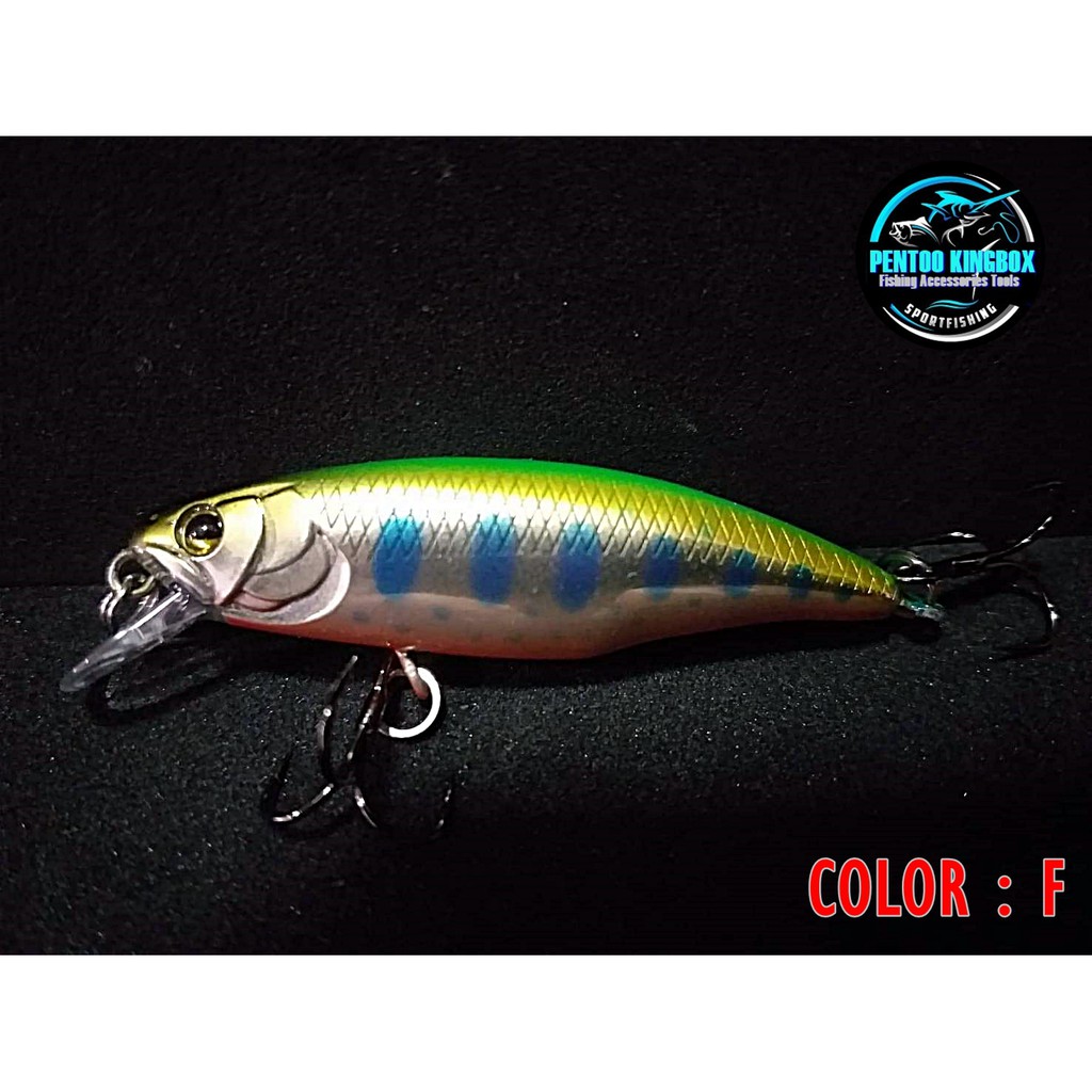 เหยื่อปลอมสำหรับตกปลา PENTOO LURE (BASS YUMMY 52S 4.5g) | Shopee Thailand