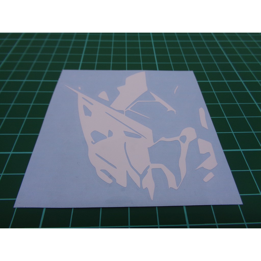 Ready bossque Sticker / สติ๊กเกอร์หัวตัด Gundam Exia | Shopee Thailand