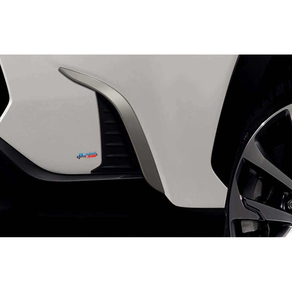 (ของแท้) คิ้วตกแต่ง กันชนหน้า สีเทา Front Bumper Garnish (Gray) โตโยต้า ...
