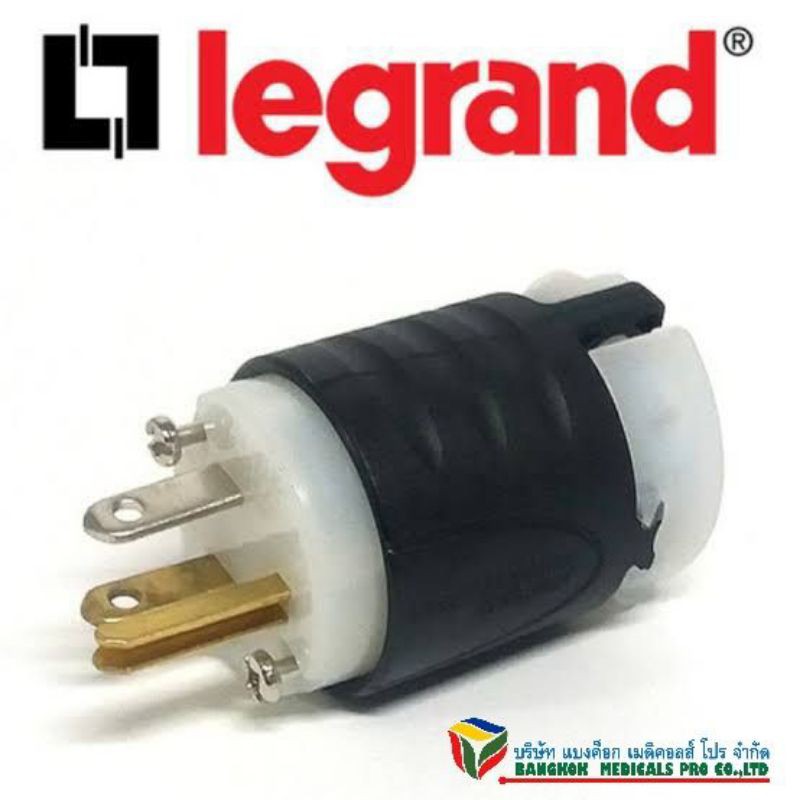 🔧 ปลั๊กไฟตัวผู้ 3 ขา 💥 LEGRAND PS5266-X PASS & SEYMOUR 15A STRAIGHT ...