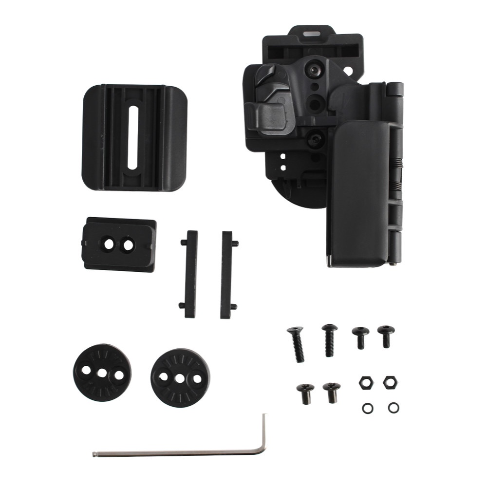 Tactical Combat Right Hand Level 3 Carry Quick OWB Gun Case Waist Belt ...