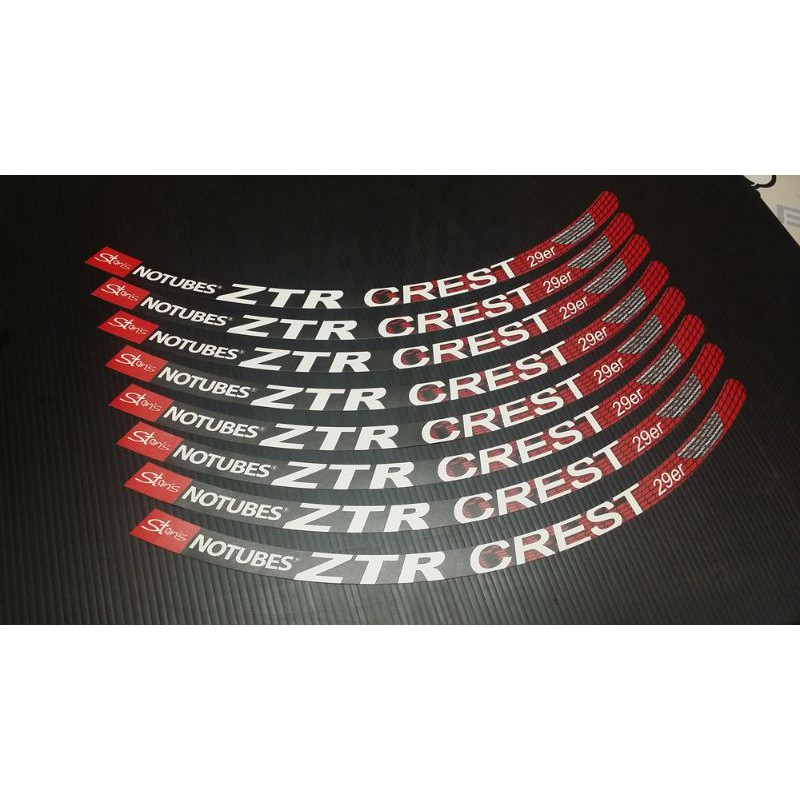 Ztr crest 2013 สติกเกอร์รูปลอก สําหรับติดล้อรถจักรยานเสือภูเขา | Shopee ...
