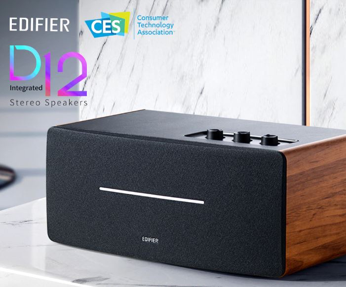 ลำโพง Edifier D12 Retro Desktop Stereo Speakers 70วัตต์ ประกันศูนย์ไทย ...