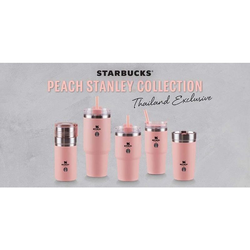 Starbucks Peach Stanley Collection | Shopee Thailand