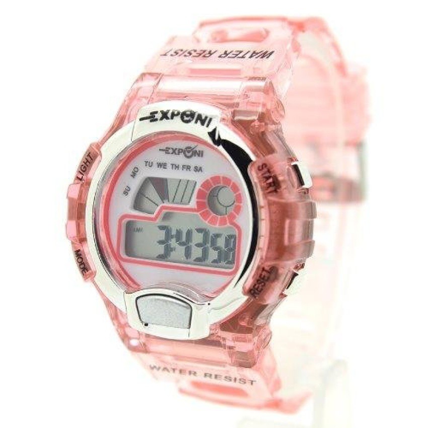 EXPONI Watch นาฬิกาผู้หญิงและเด็ก สายยาง ระบบ Digital EX-A7 | Shopee ...