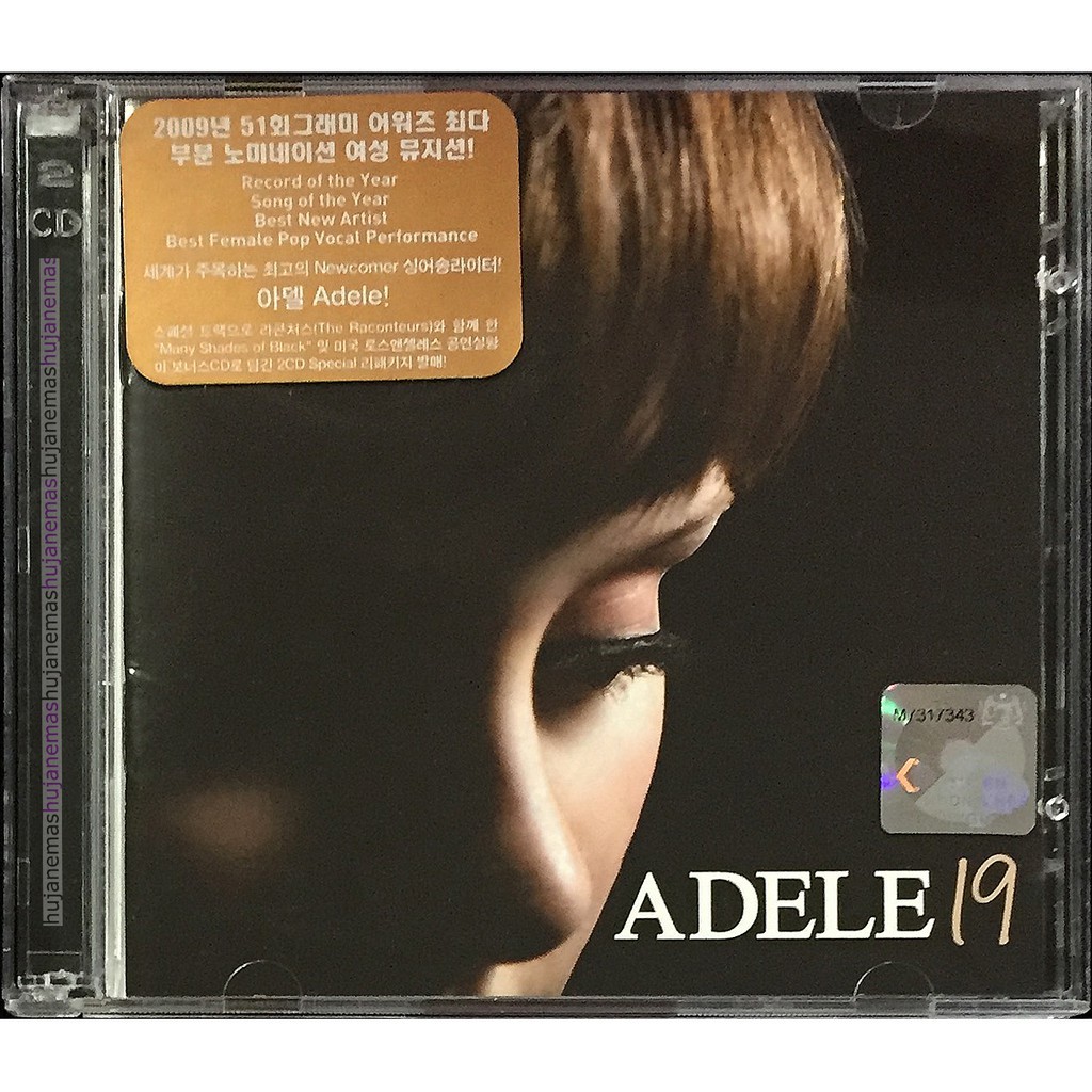 ADELE - "19" 2009 KOREA DELUXE EDITION 2 CD SET (IMPORTED) | Shopee Thailand