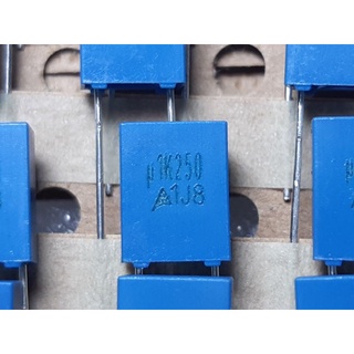 Epcos 0.1uf 100nf 104 250v polyester film capacitor MKT ตัวเก็บประจุ คาปาซิเตอร์ ระหว่างขา 5มิล ...