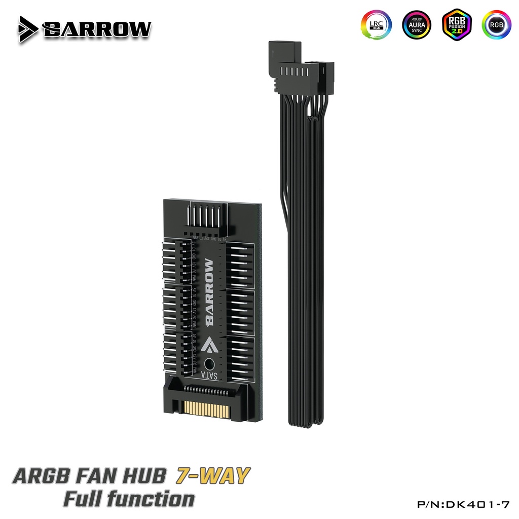 Barrow 7-16ways full function RGB controller (คอนโทนเลอร์ RGB 5V/PWM ...
