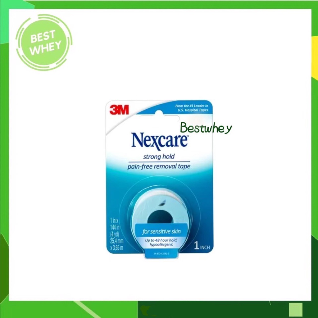 3M Nexcare sensitive skin tape เทปปิดแผล เทปปิดผ้าก๊อส | Shopee Thailand