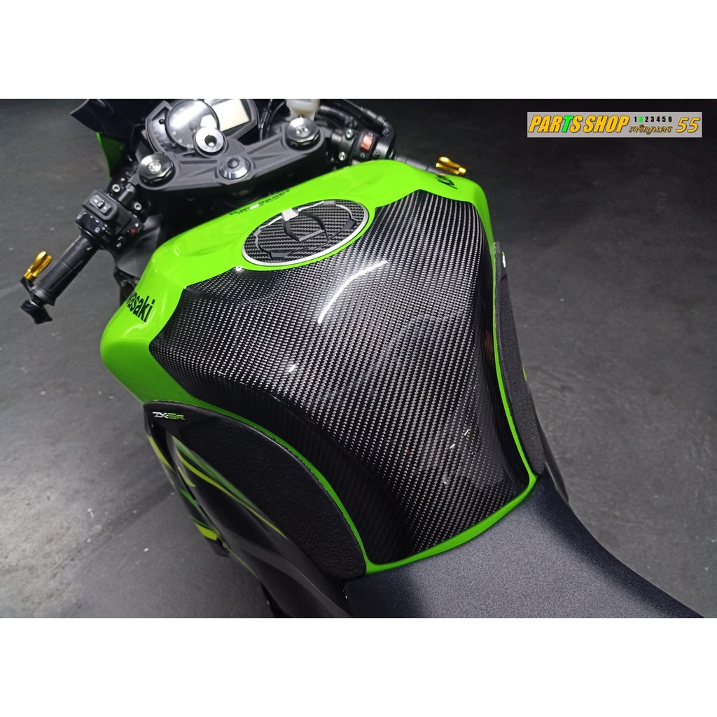 ครอบถัง ZX6R แบบ [ เพียวคาร์บอน ] ขนาดกลาง Size [ M ][ Maxtec ...