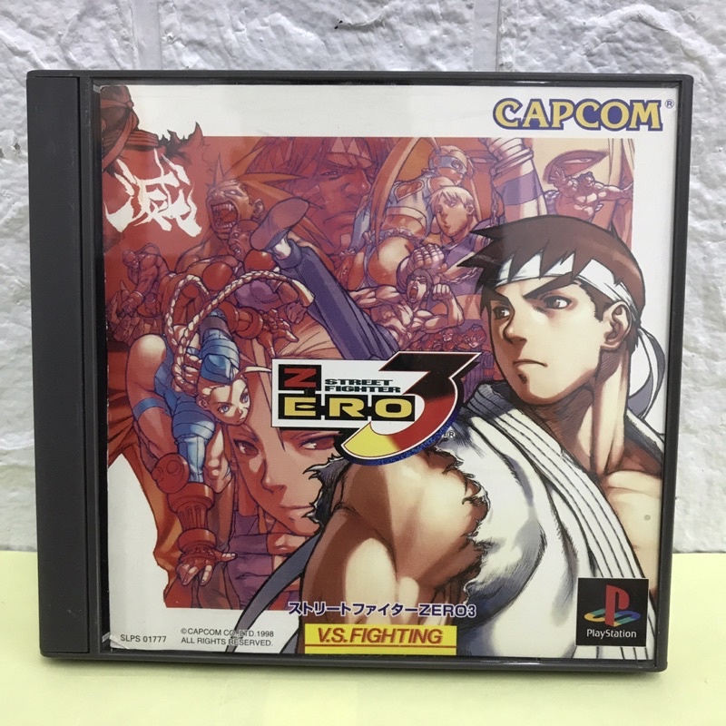 แผ่นแท้ [PS1] Street Fighter Zero 3 (Japan) (SLPS-01777 | 86877) SF Alpha III | Shopee Thailand